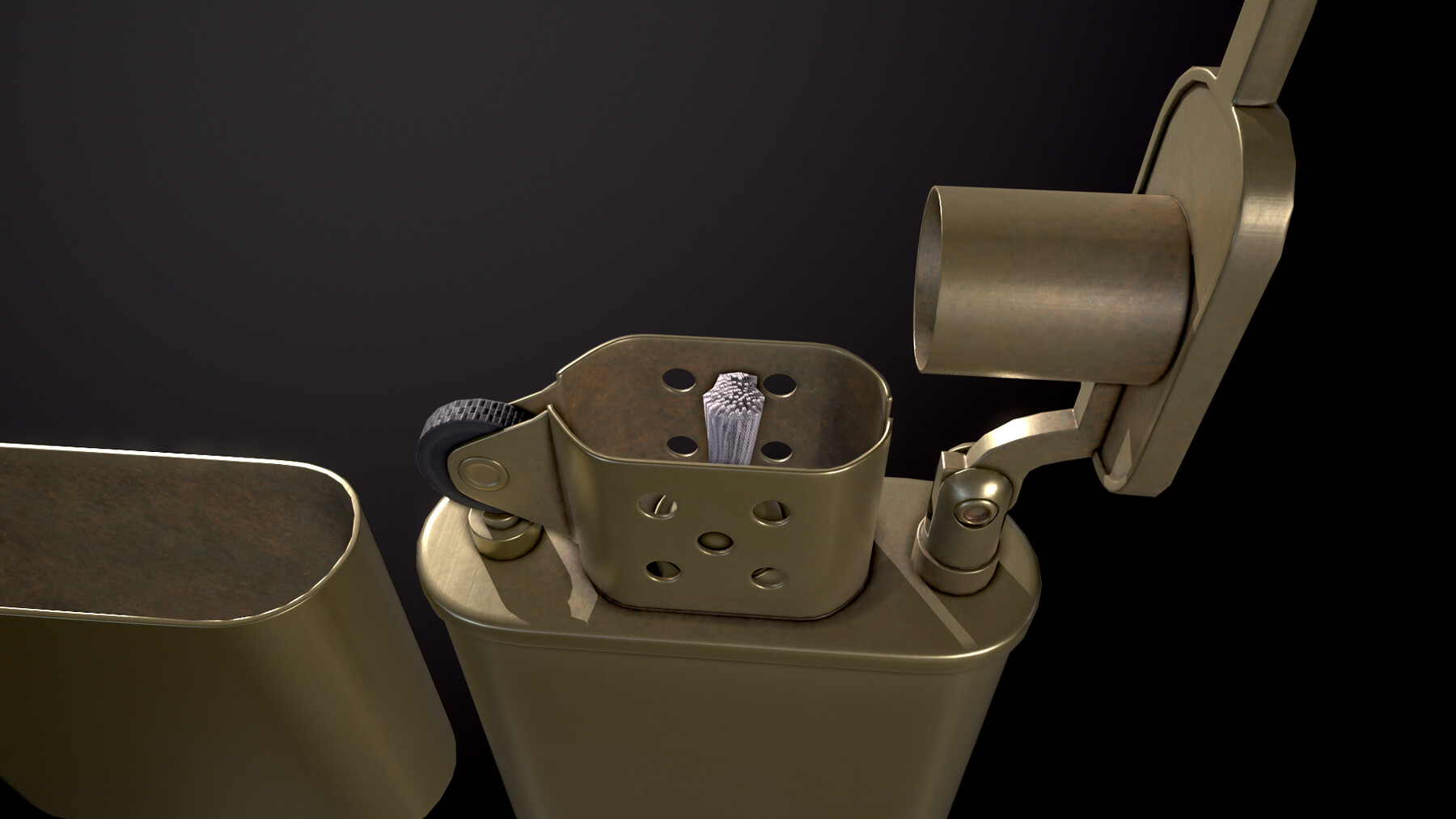 ArtStation - Classic Lighter - Ready for branding | Game Assets