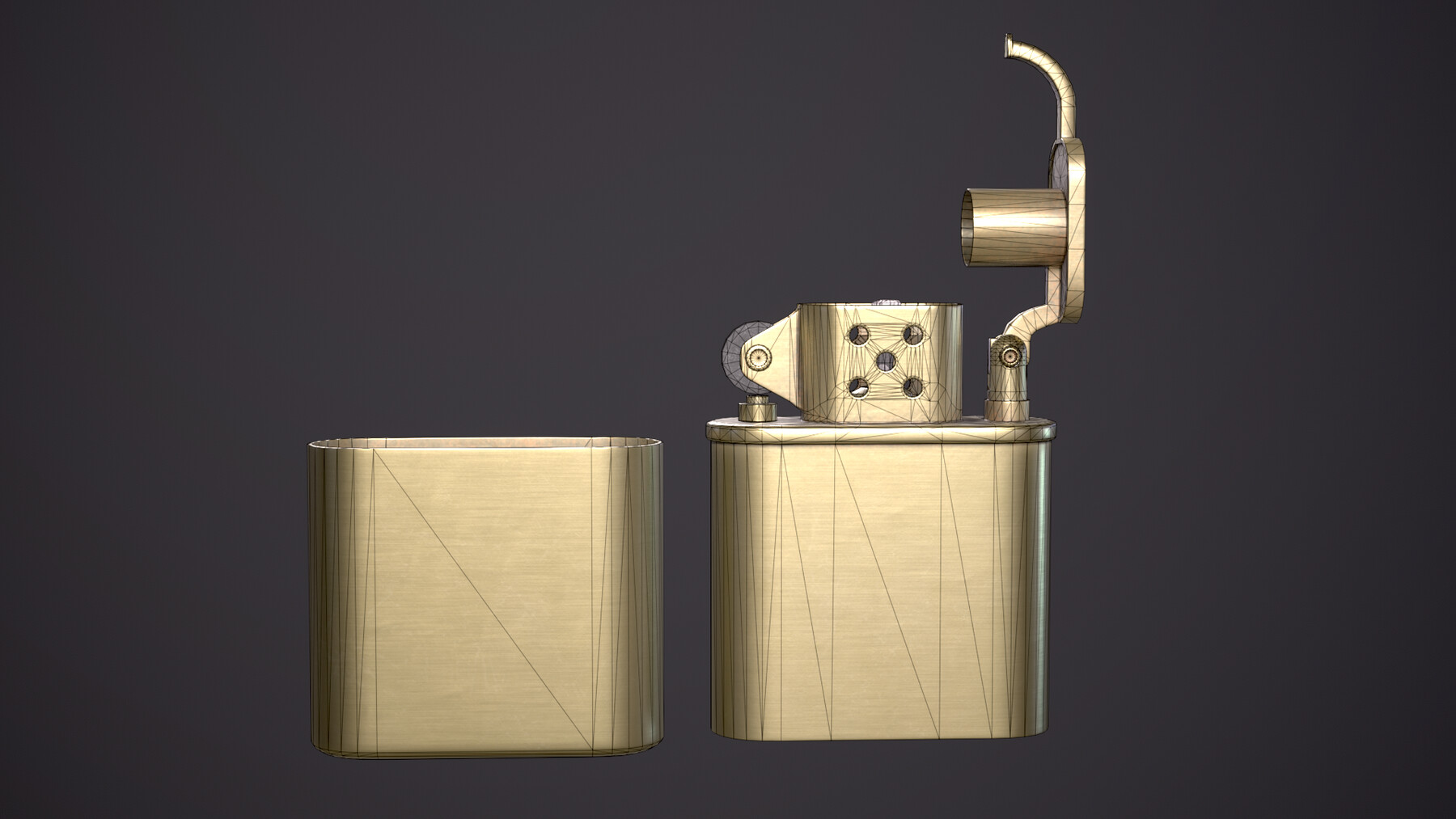 ArtStation - Classic Lighter - Ready for branding | Game Assets