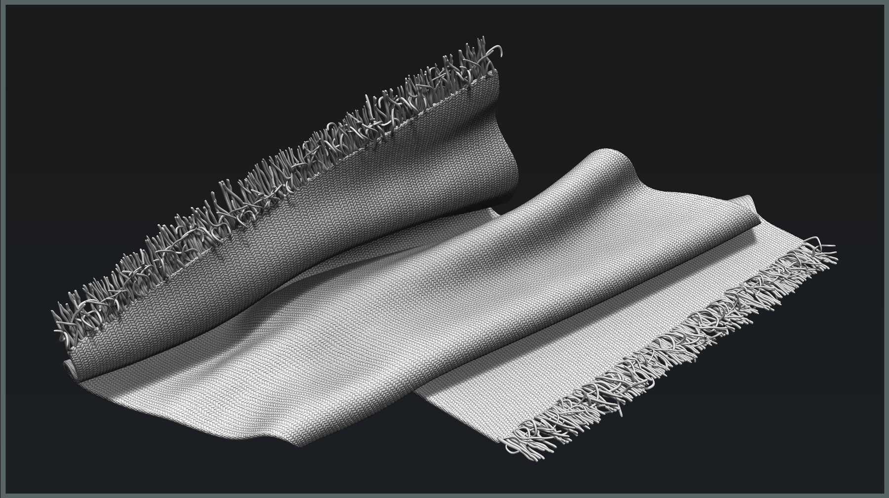 ArtStation - 15 Tassel Trim Curve Brushes + Detail Noise Preset and ...
