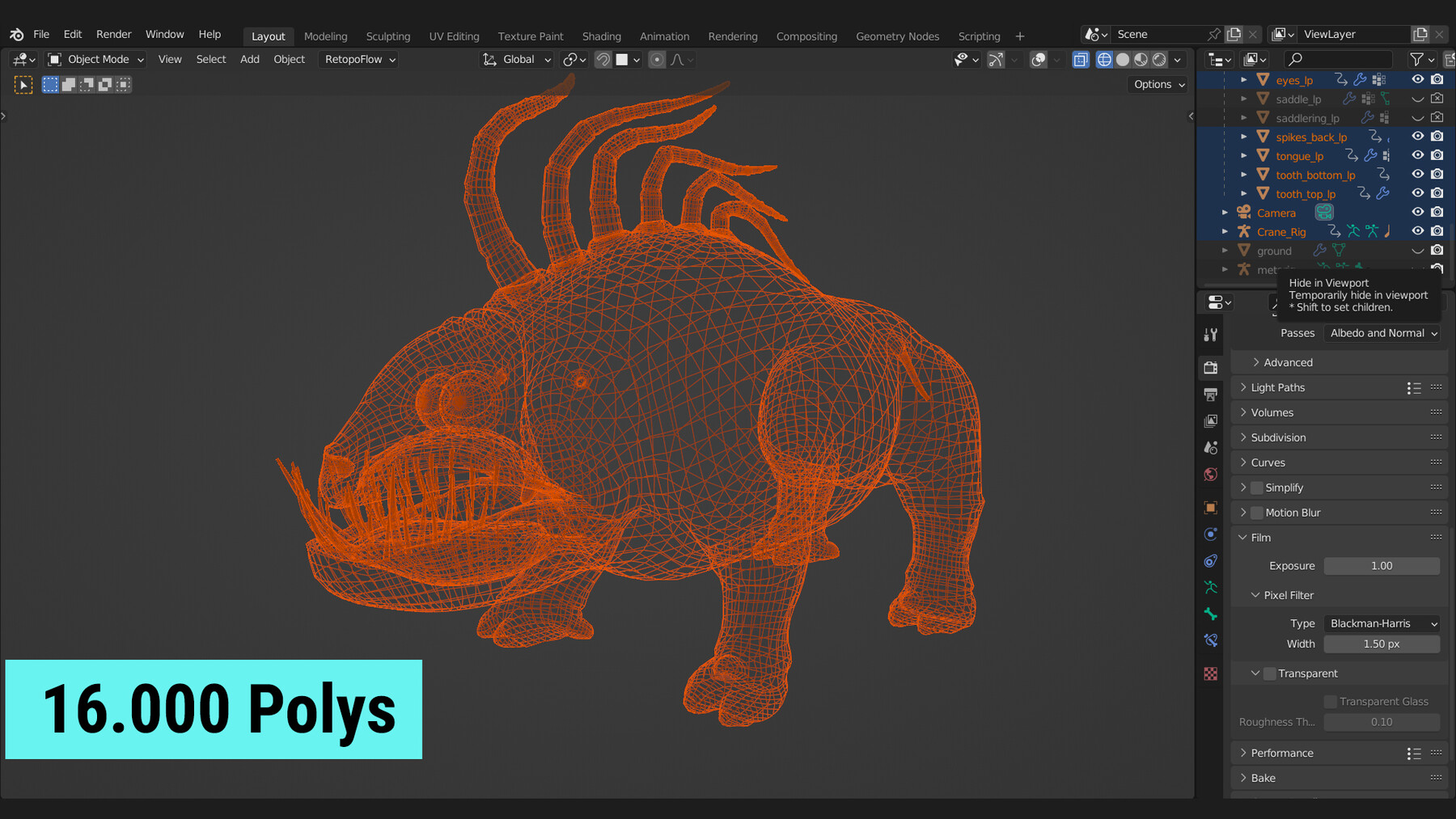 ArtStation - Creature modeling for Games - from a Cube to a full Model Tutorial | Tutorials