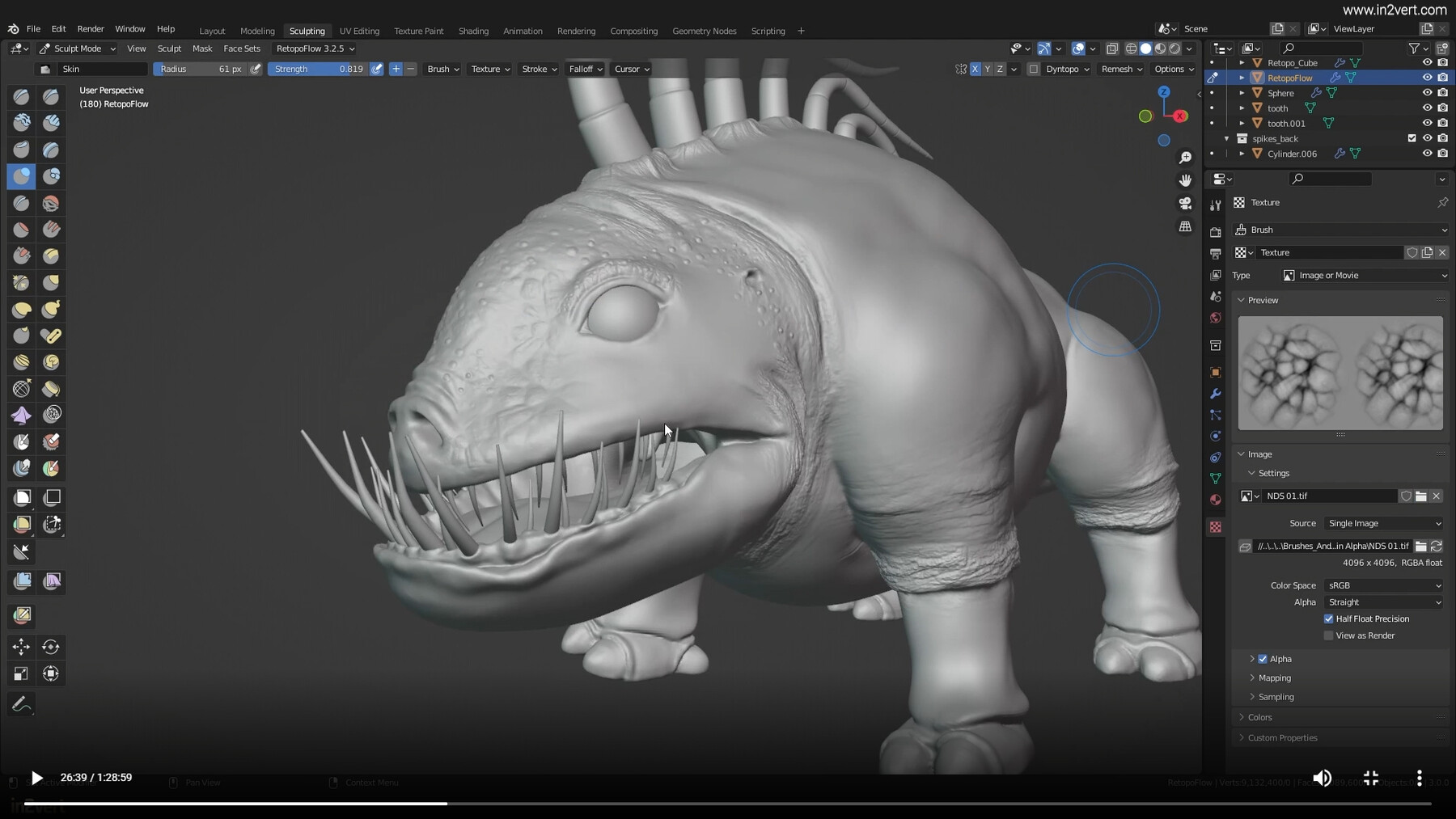 ArtStation - Creature modeling for Games - from a Cube to a full Model Tutorial | Tutorials