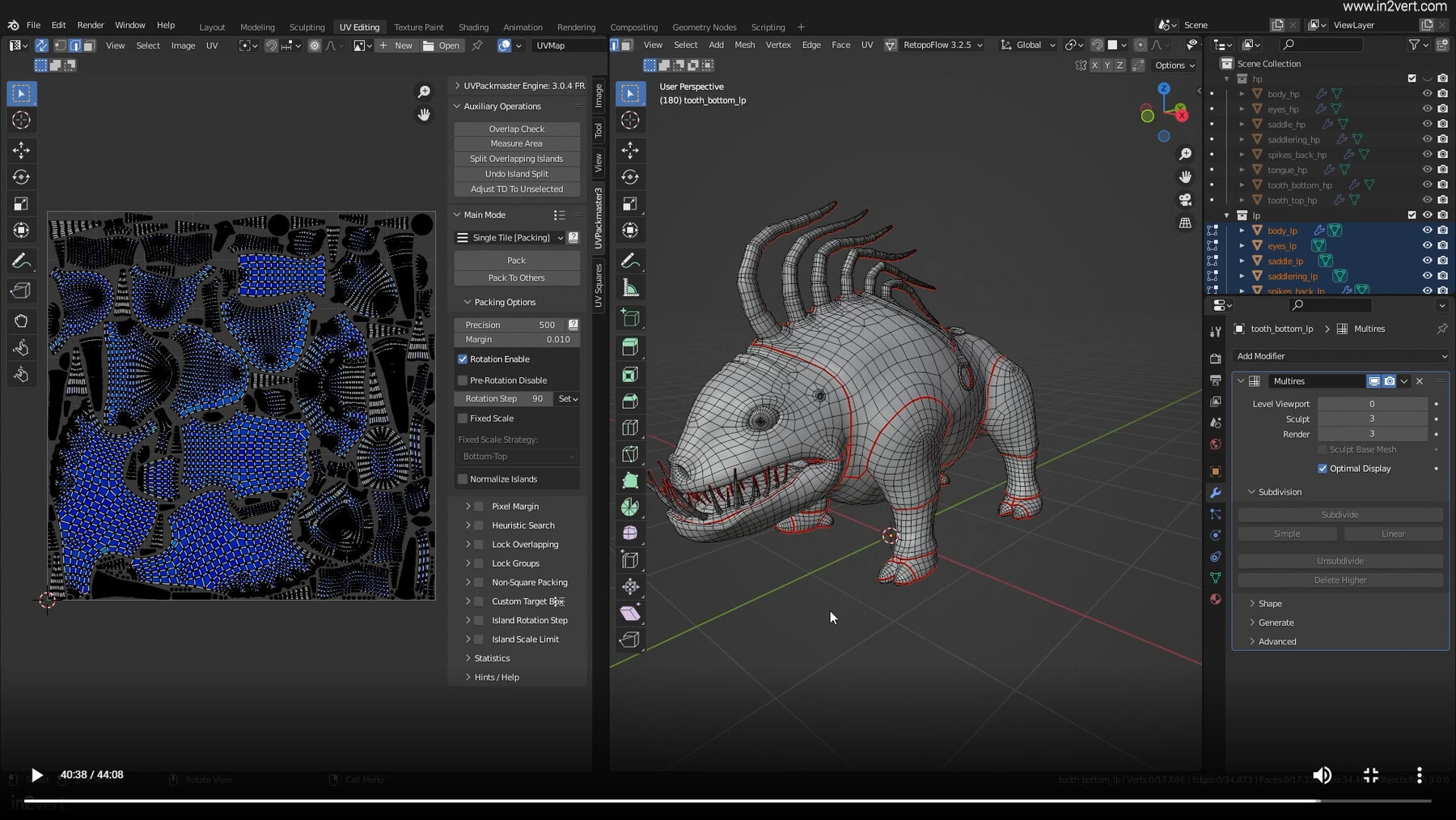 ArtStation - Creature modeling for Games - from a Cube to a full Model Tutorial | Tutorials
