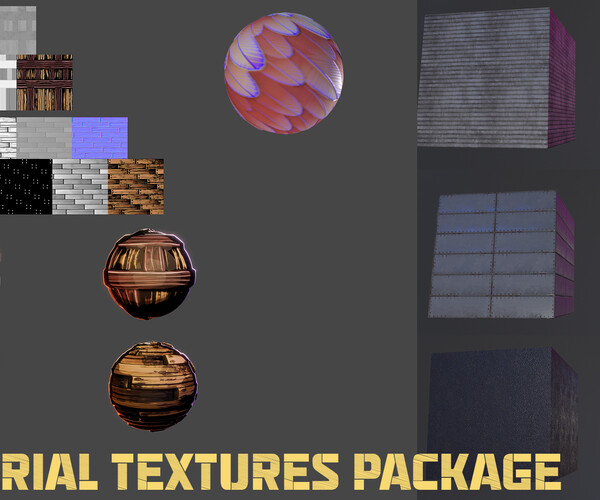 ArtStation - Material Textures Package | Game Assets