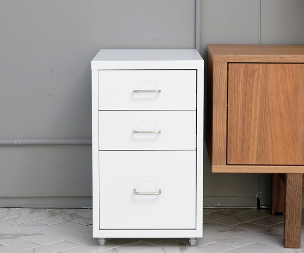 ArtStation - 3 tier iron drawer cabinet | Resources