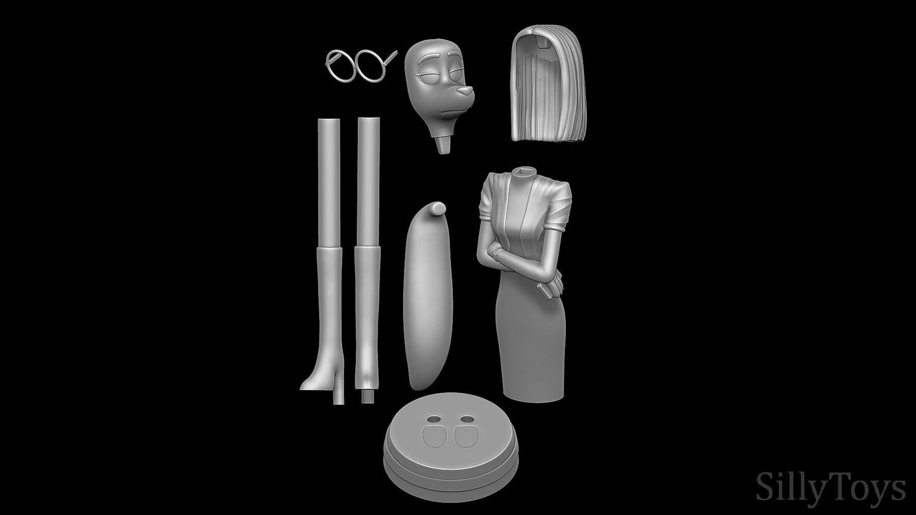 ArtStation - Sing Pack 3D print models | Resources