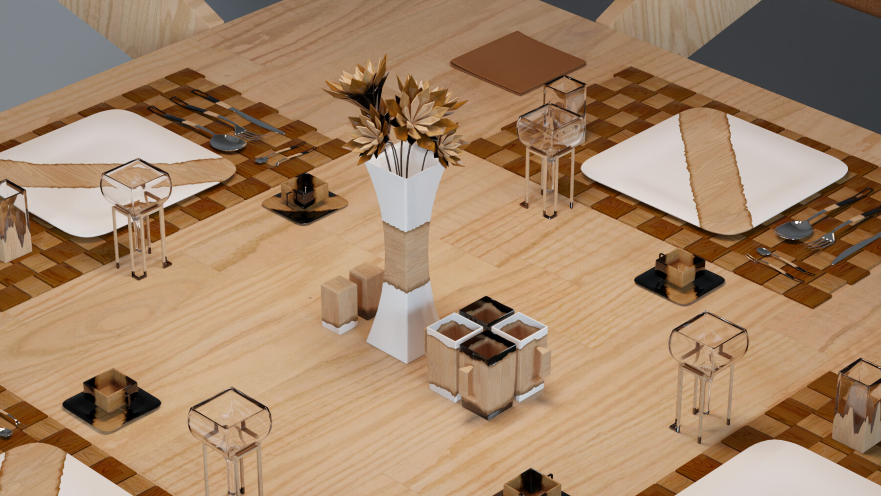 ArtStation - Dining Table | Resources