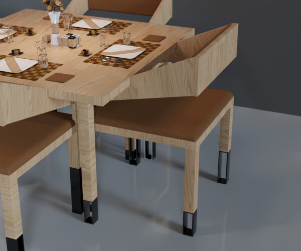 ArtStation - Dining Table | Resources