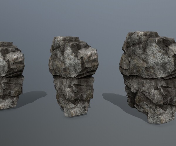 ArtStation - Rock | Game Assets