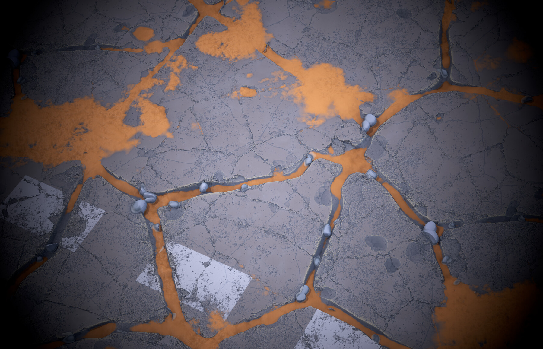 ArtStation - Road Crack - VOL 01 - substance designer | Game Assets