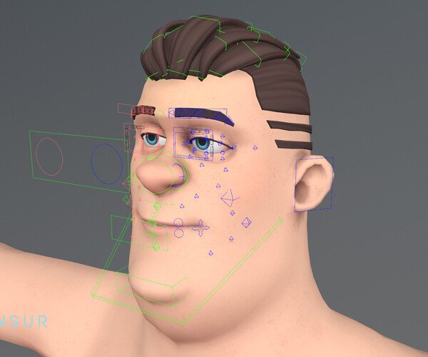 ArtStation - Eugene - Free Rig! | Resources