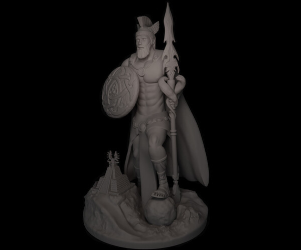 ArtStation - Celtic God Lugh | Resources