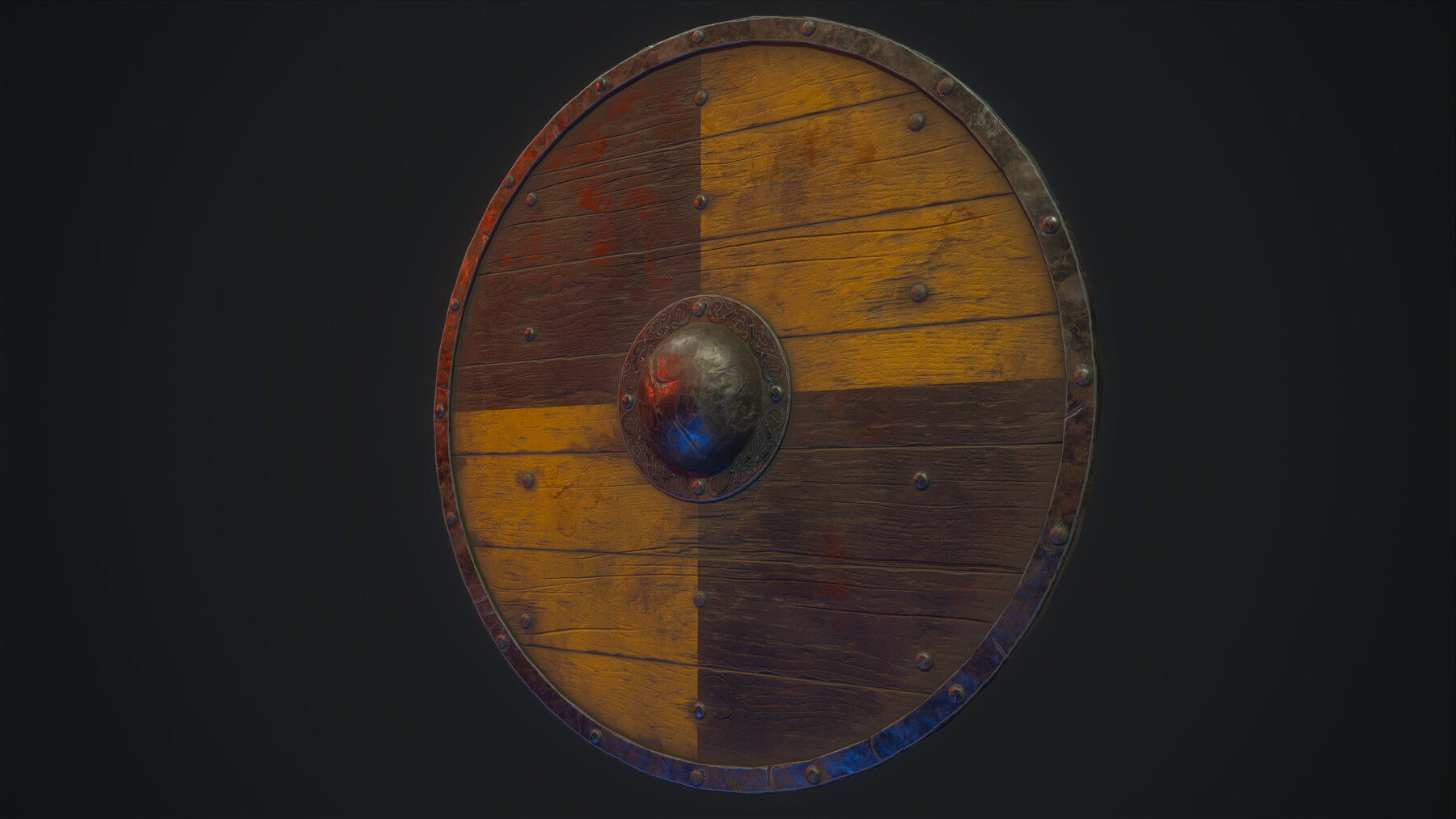 ArtStation - 10 Vikings Shields | Game Assets