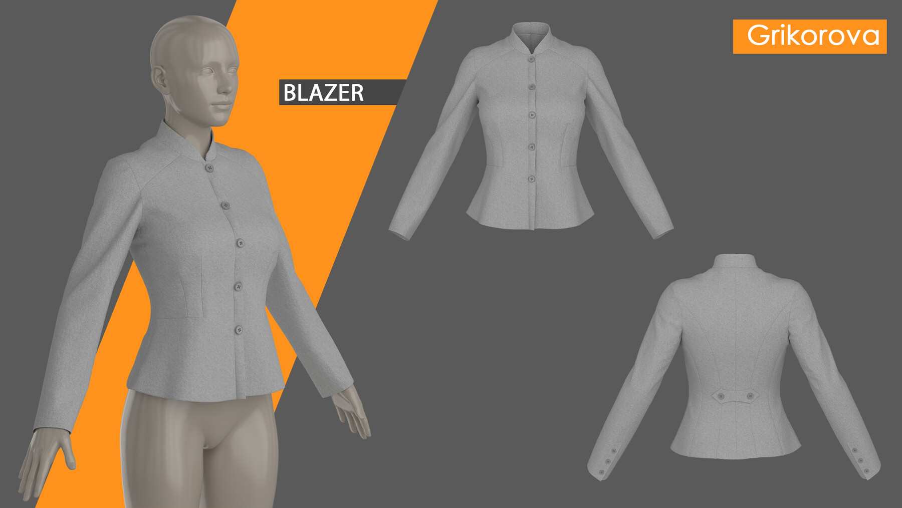ArtStation - Basic woman outwear pack | Resources