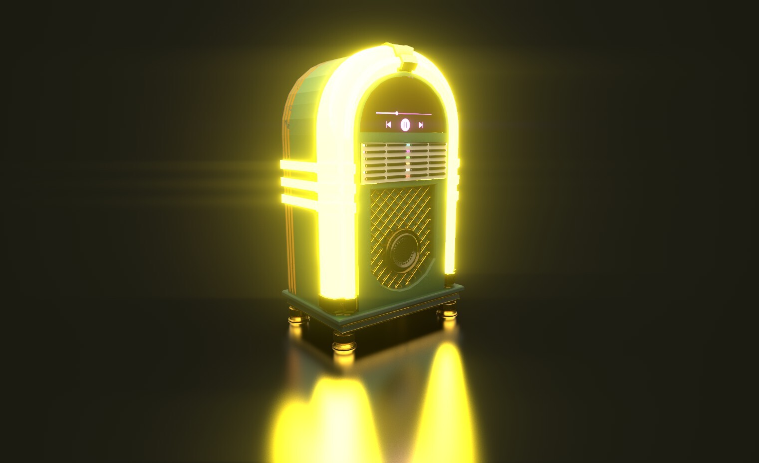 ArtStation - Neon Jukebox | Game Assets