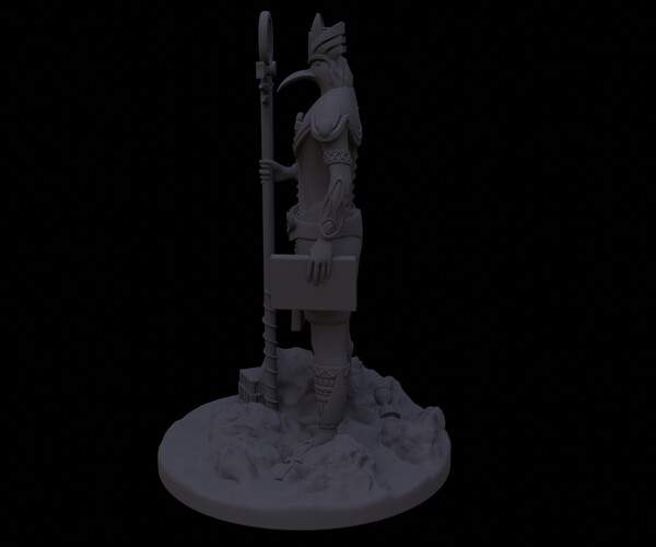 ArtStation - Egyptian God Thoth | Resources