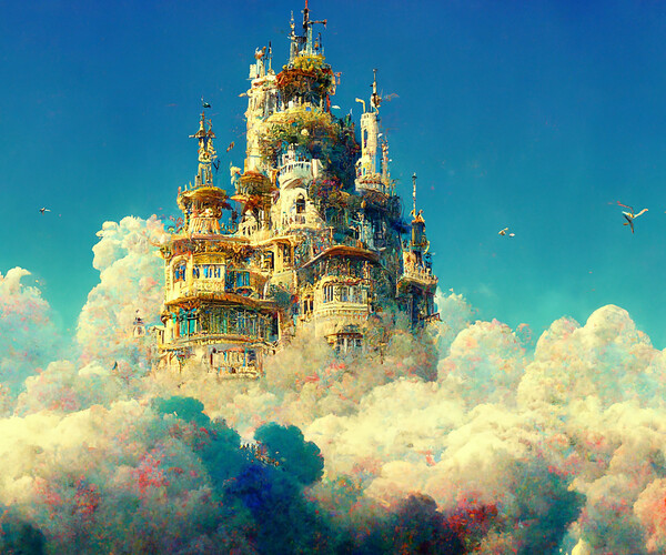 ArtStation - Sky Palace | Artworks