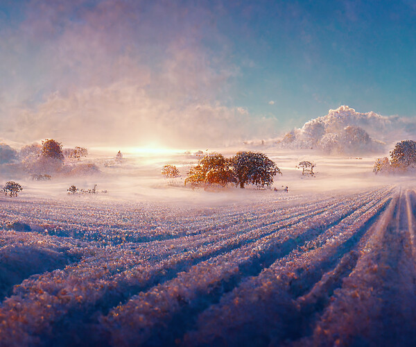 ArtStation - Frigid Plains | Artworks