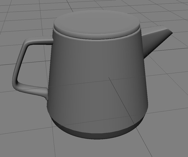ArtStation - Teapot 3D Model | Game Assets