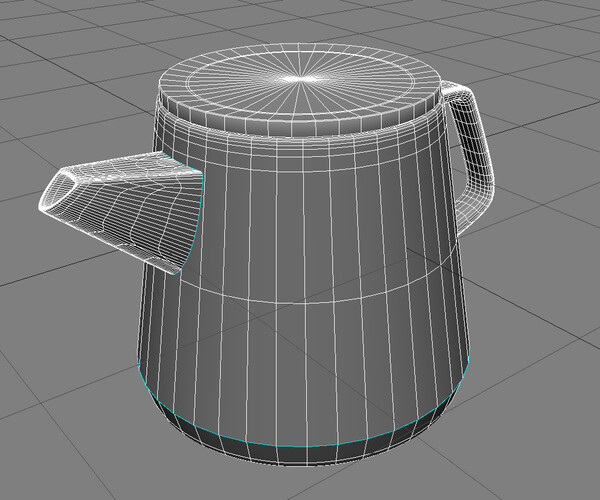 ArtStation - Teapot 3D Model | Game Assets