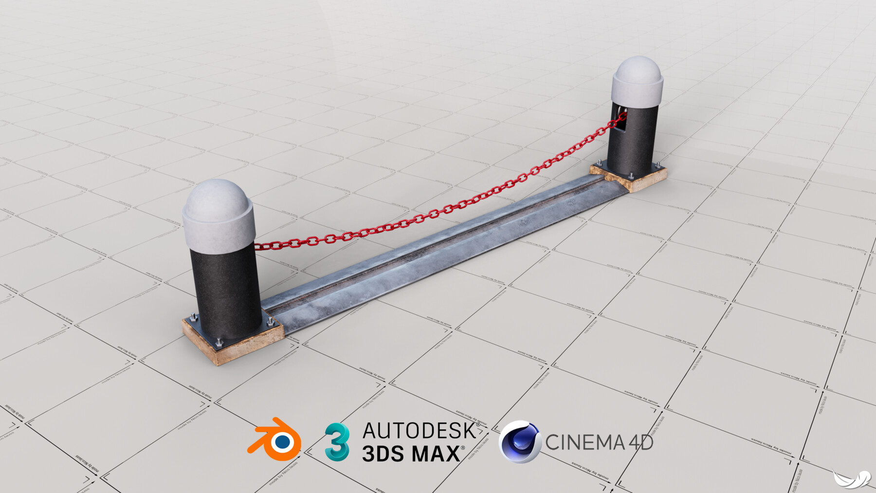 ArtStation - Road Block | Resources