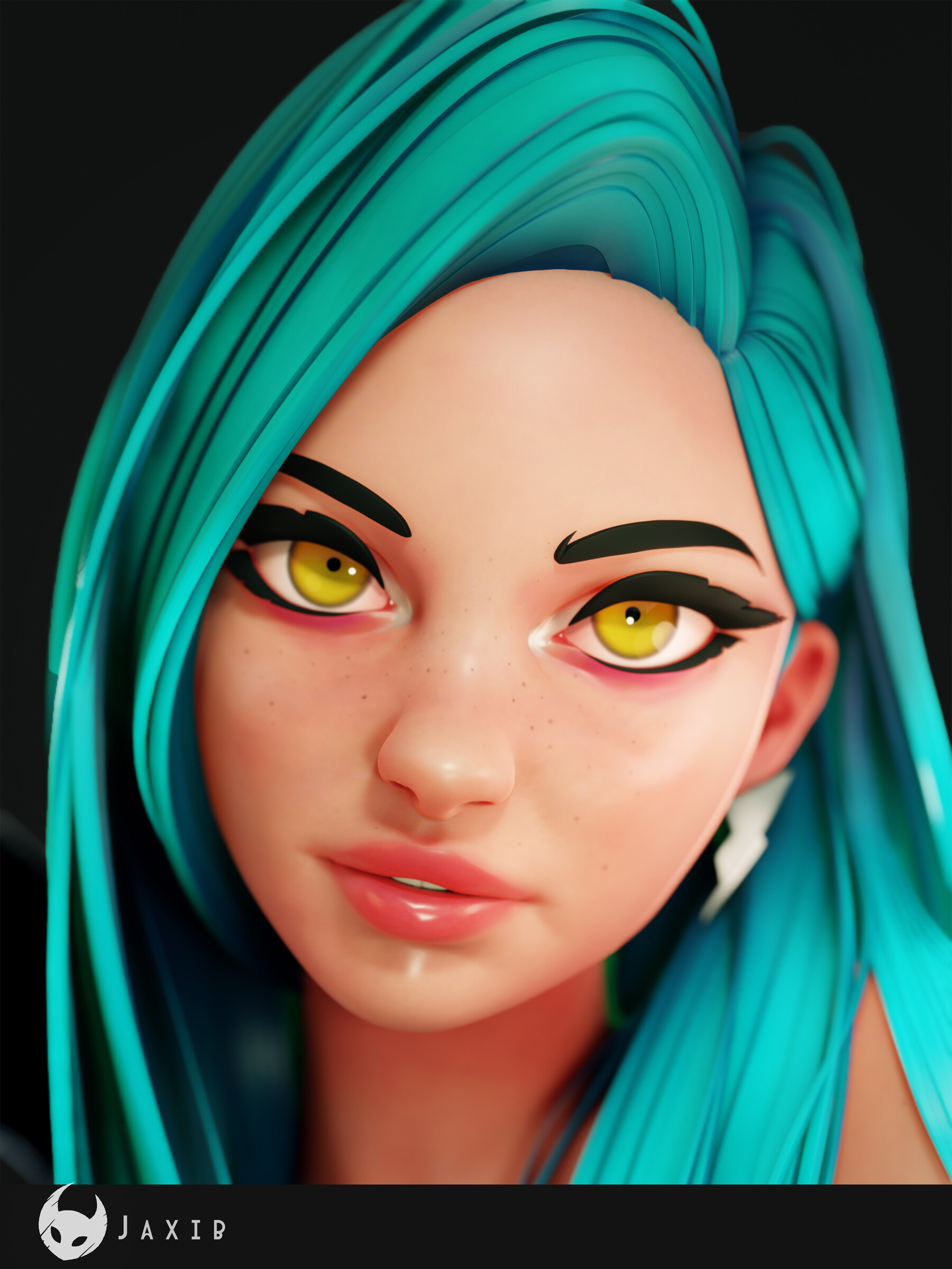 ArtStation - The CYAN Girl | Resources