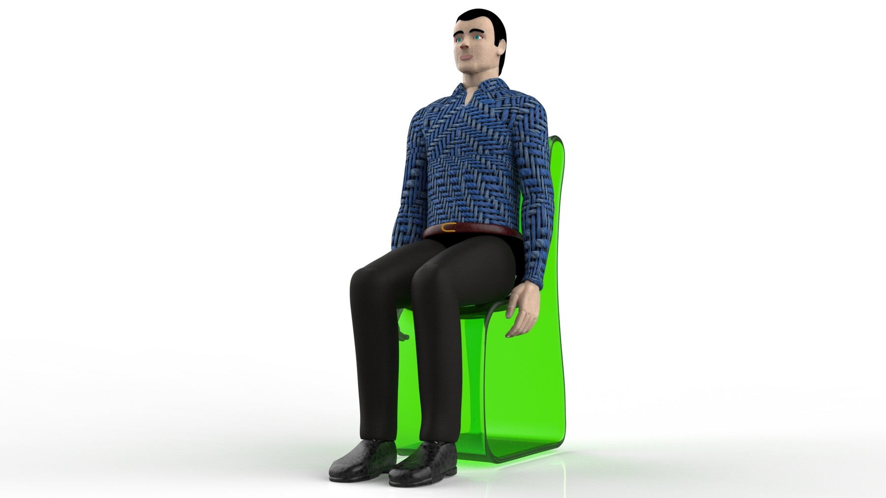ArtStation - Sitting Manikin | Resources