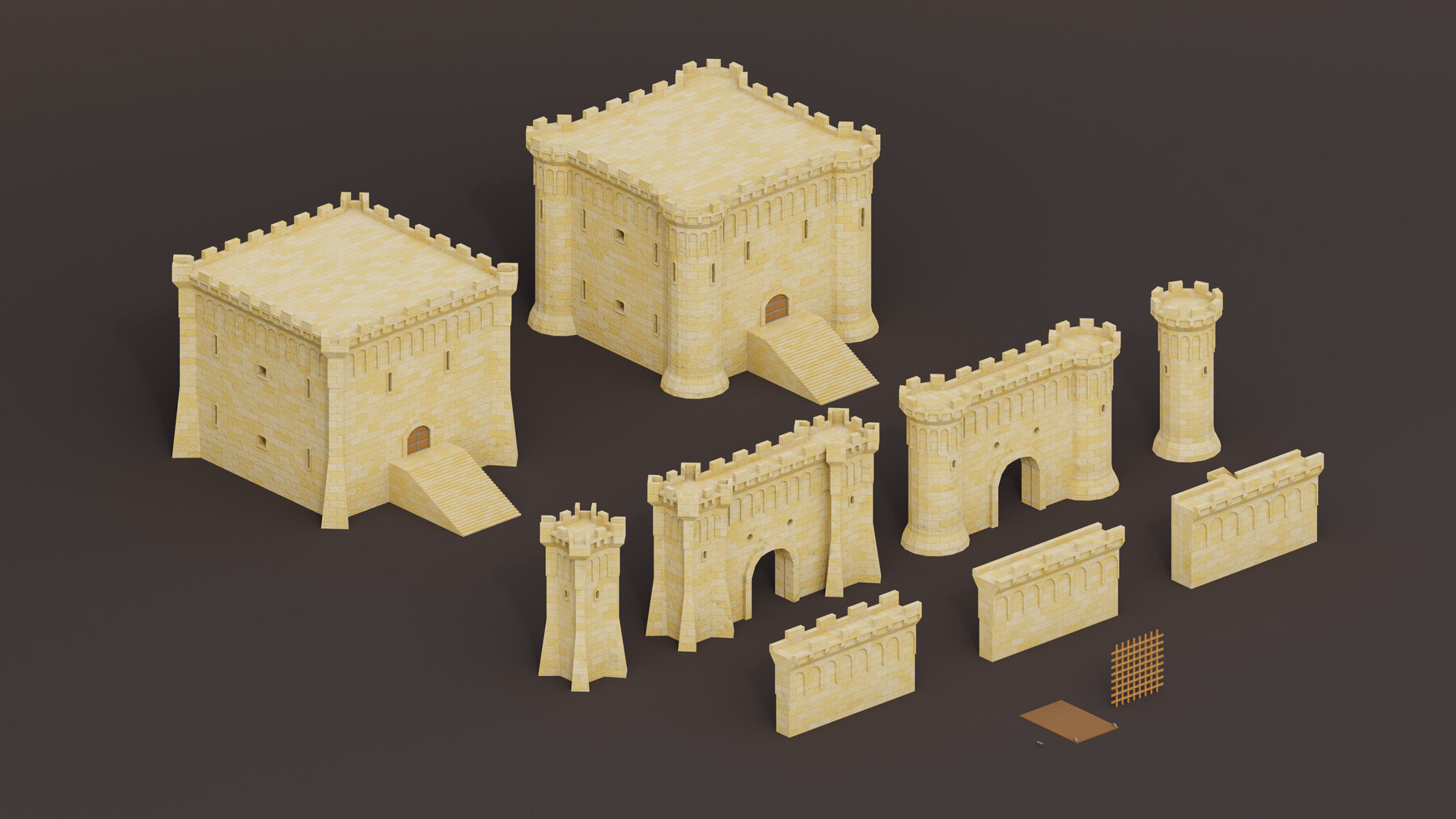 ArtStation - Castle Asset Pack | Game Assets