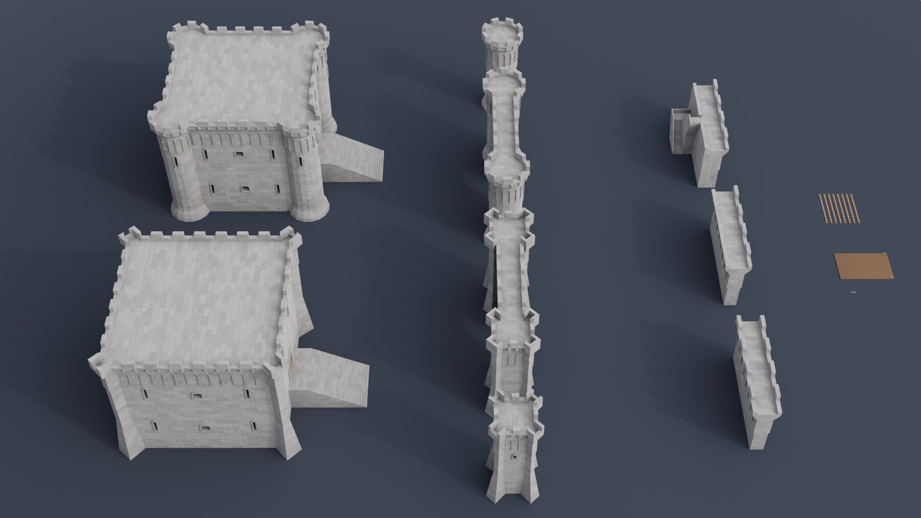 ArtStation - Castle Asset Pack | Game Assets