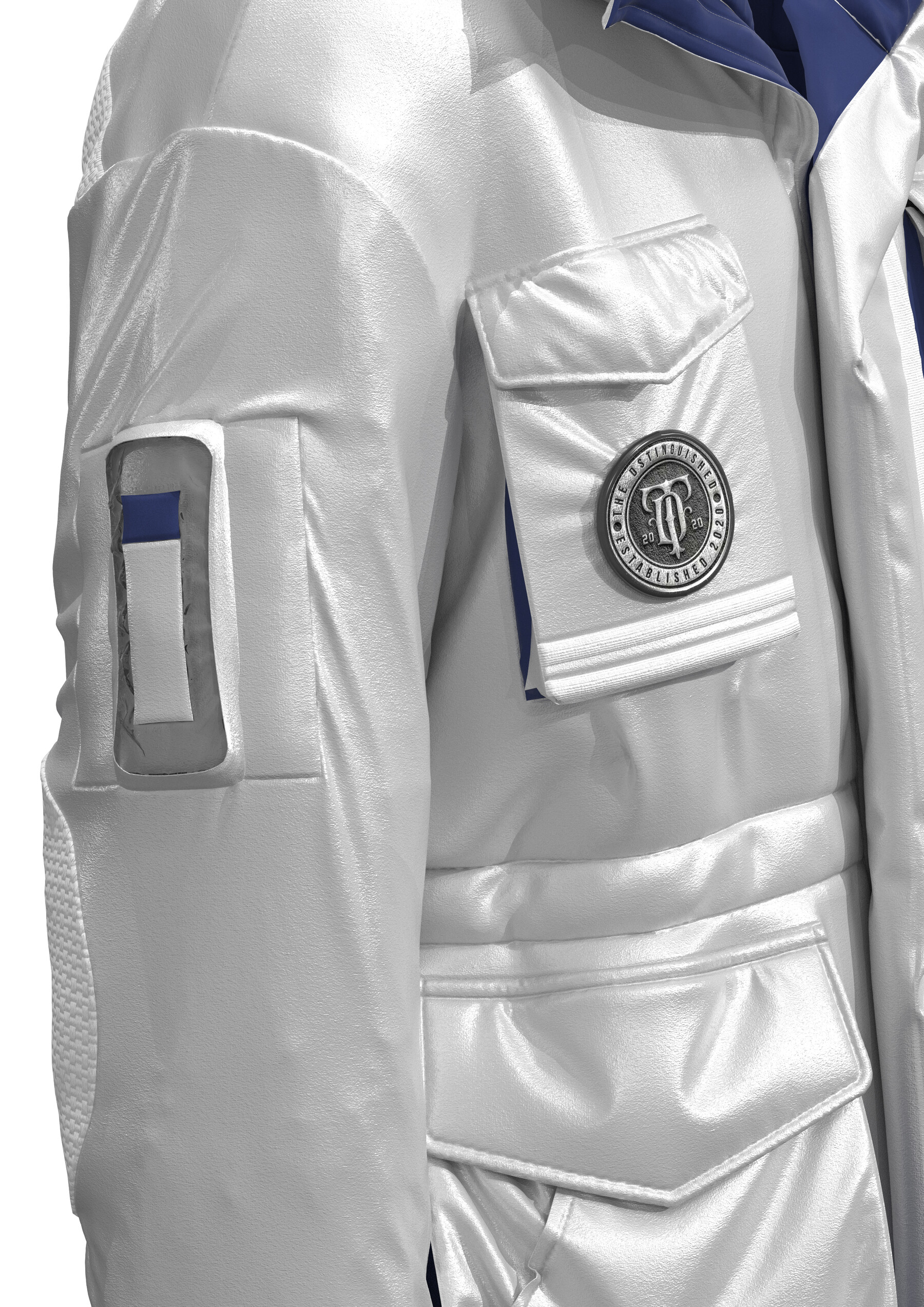 ArtStation - Realistic winter down jacket - free | Game Assets