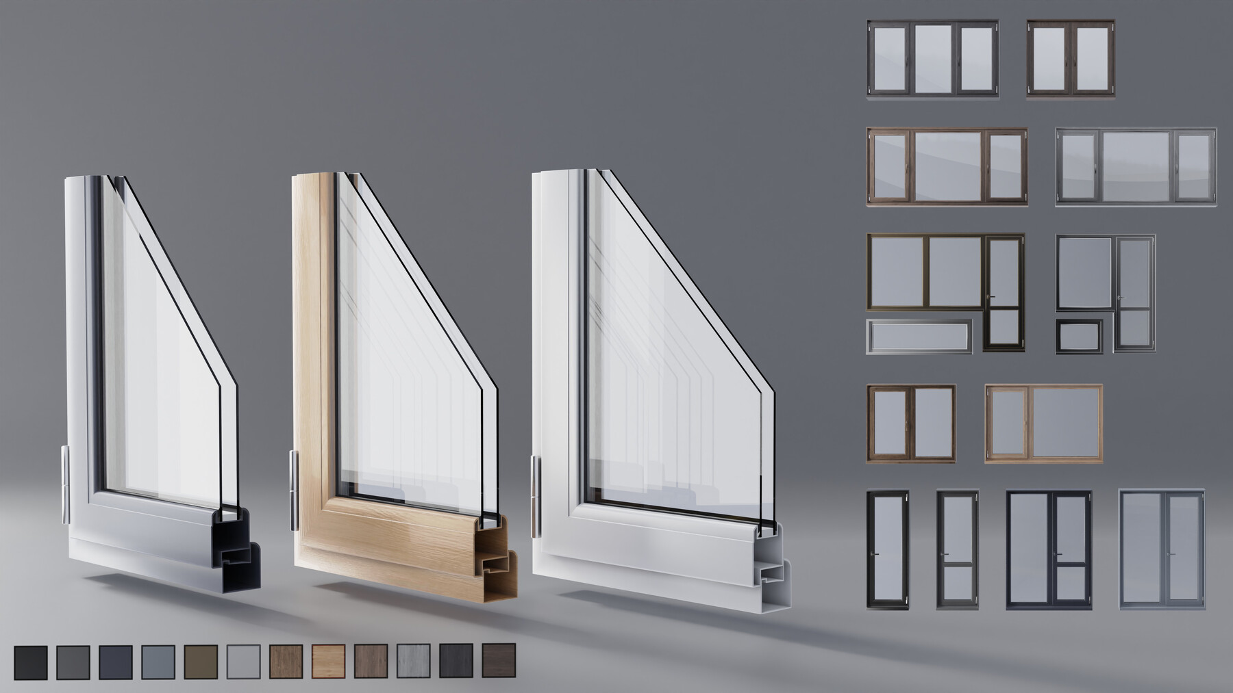 ArtStation - Luxury Window Collection Style 1 | Resources
