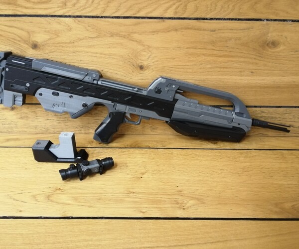 ArtStation - BR55 - HALO - PRINTABLE 3D MODEL - STL FILES | Resources