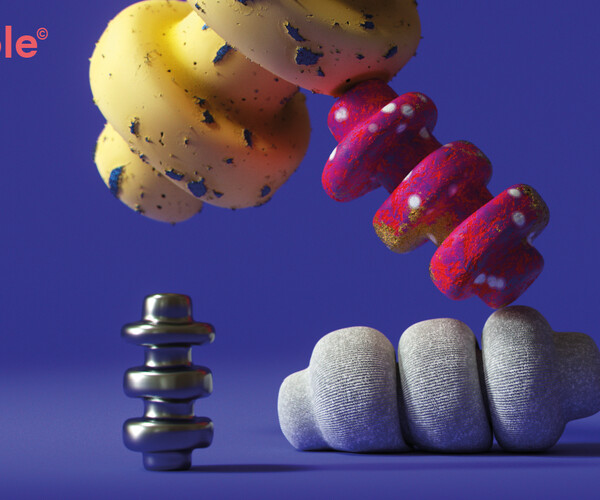 ArtStation - Wobble | Scene File | Cinema 4D & Redshift | Resources