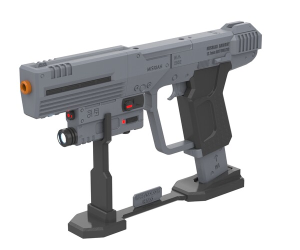 ArtStation - M6C SOCOM - HALO - PRINTABLE 3D MODEL - STL FILES | Resources