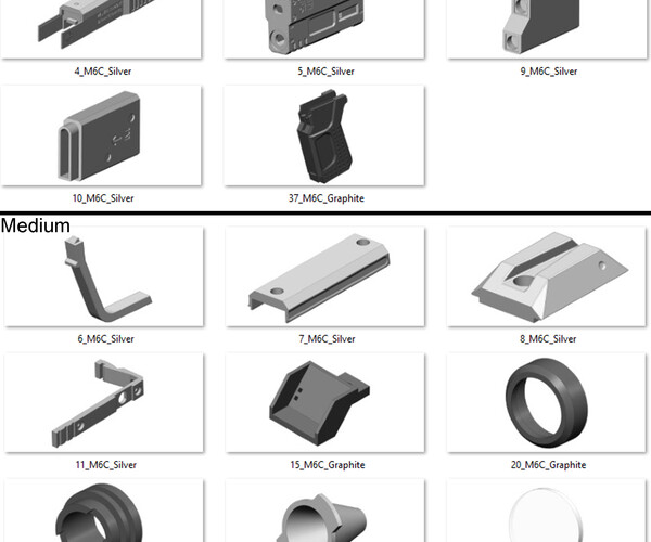 ArtStation - M6C SOCOM - HALO - PRINTABLE 3D MODEL - STL FILES | Resources