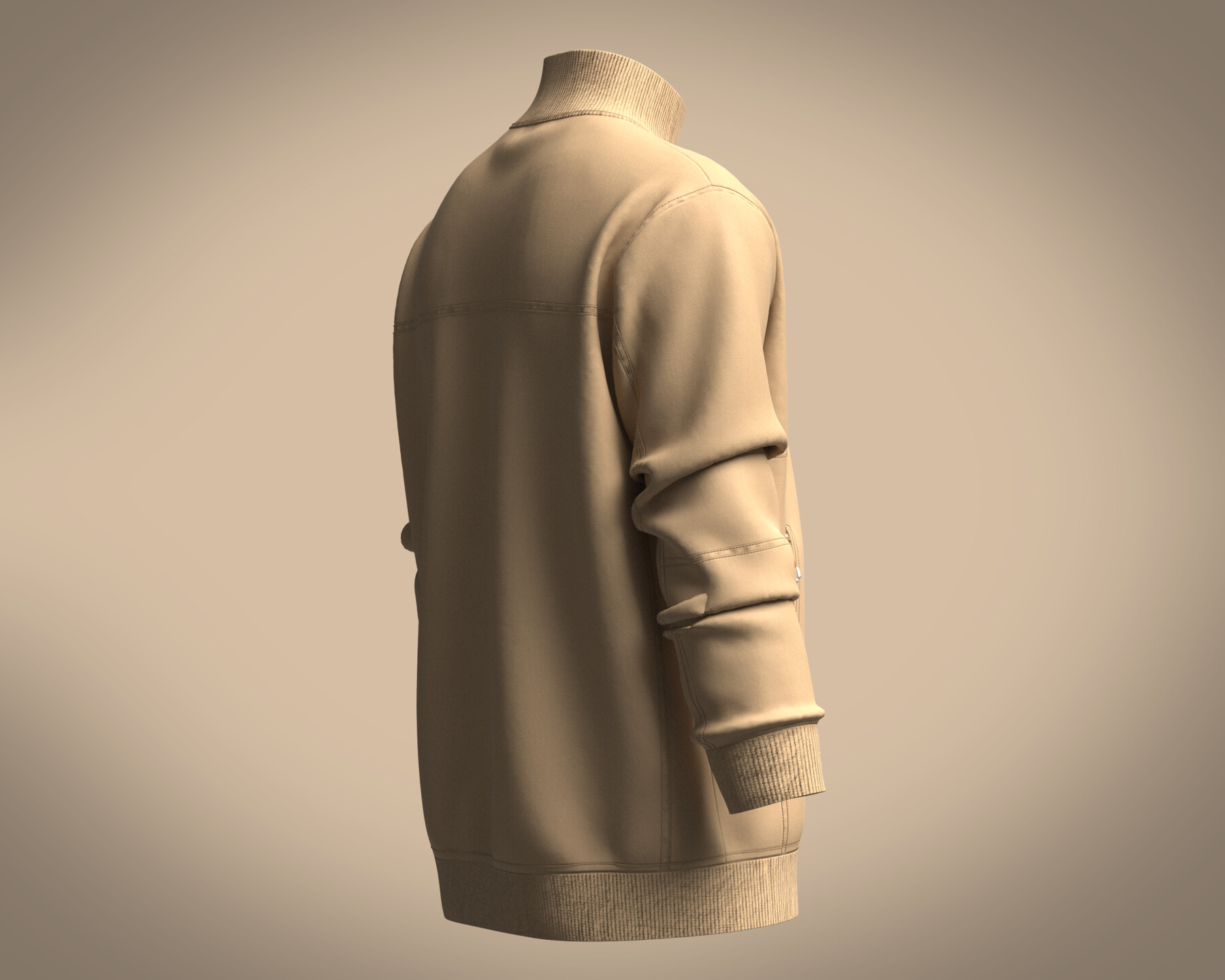 ArtStation - Men's Zip Jacket | Resources