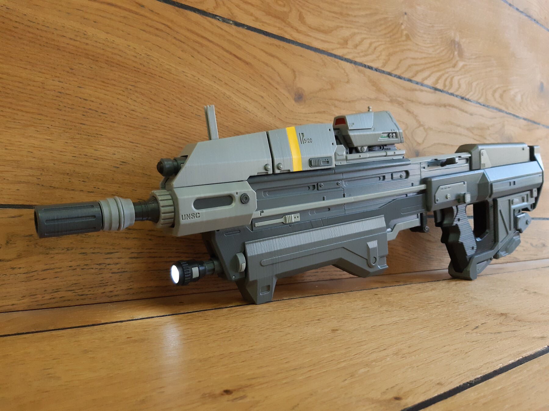 ArtStation - MA37 RIFLE - HALO - PRINTABLE 3D MODEL - STL FILES | Resources