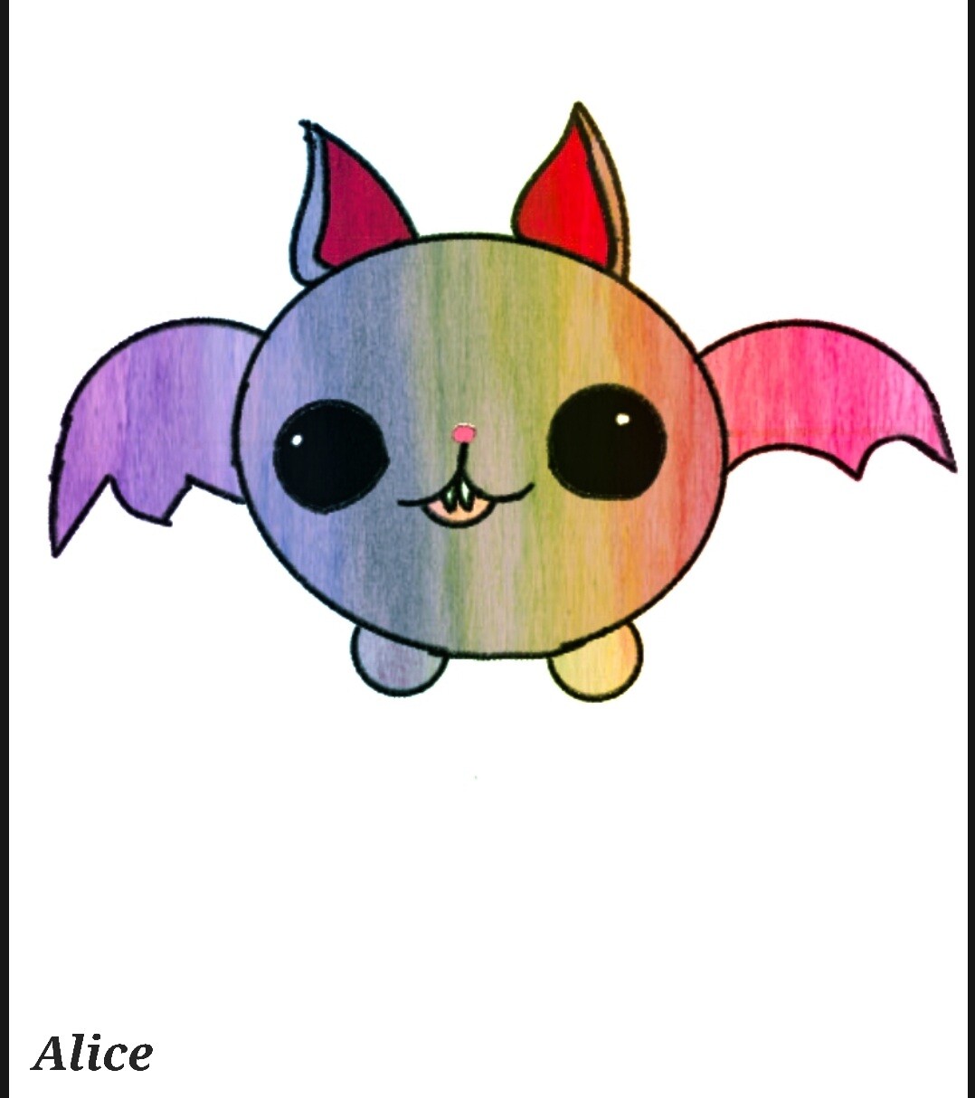 ArtStation - Rainbow Bat | Artworks
