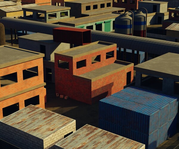 ArtStation - Modular FPS Game Environment and Assets | Game Assets