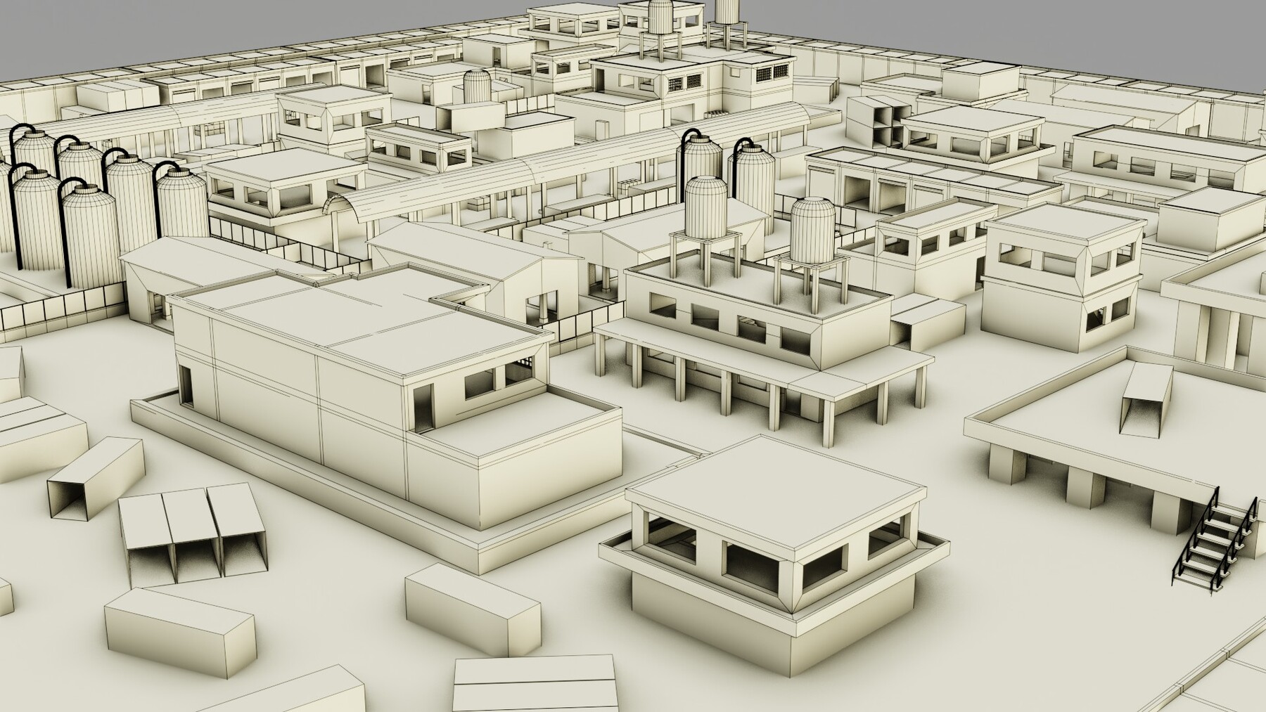 ArtStation - Modular FPS Game Environment and Assets | Game Assets