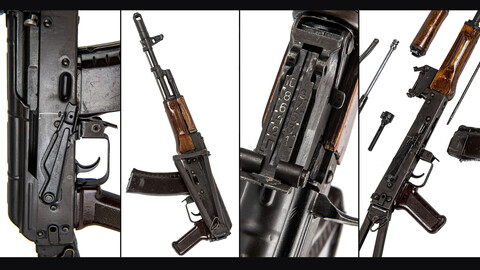 ArtStation - AK-74 Russian Assault Rifle |Reference Pack | Resources