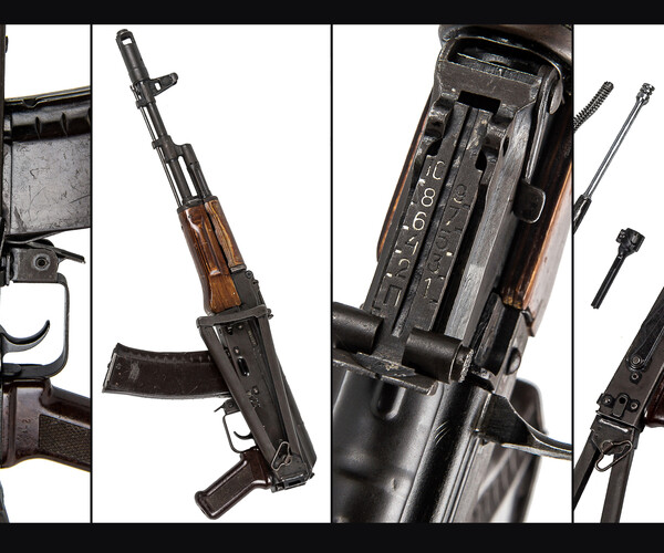 ArtStation - AK-74 Russian Assault Rifle |Reference Pack | Resources