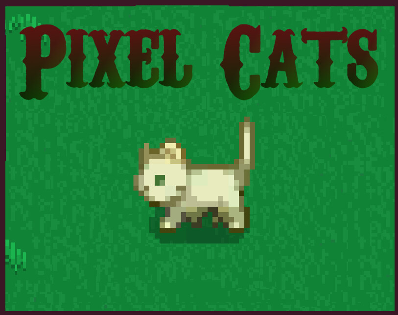 Artstation Pixel Cat Animations Game Assets