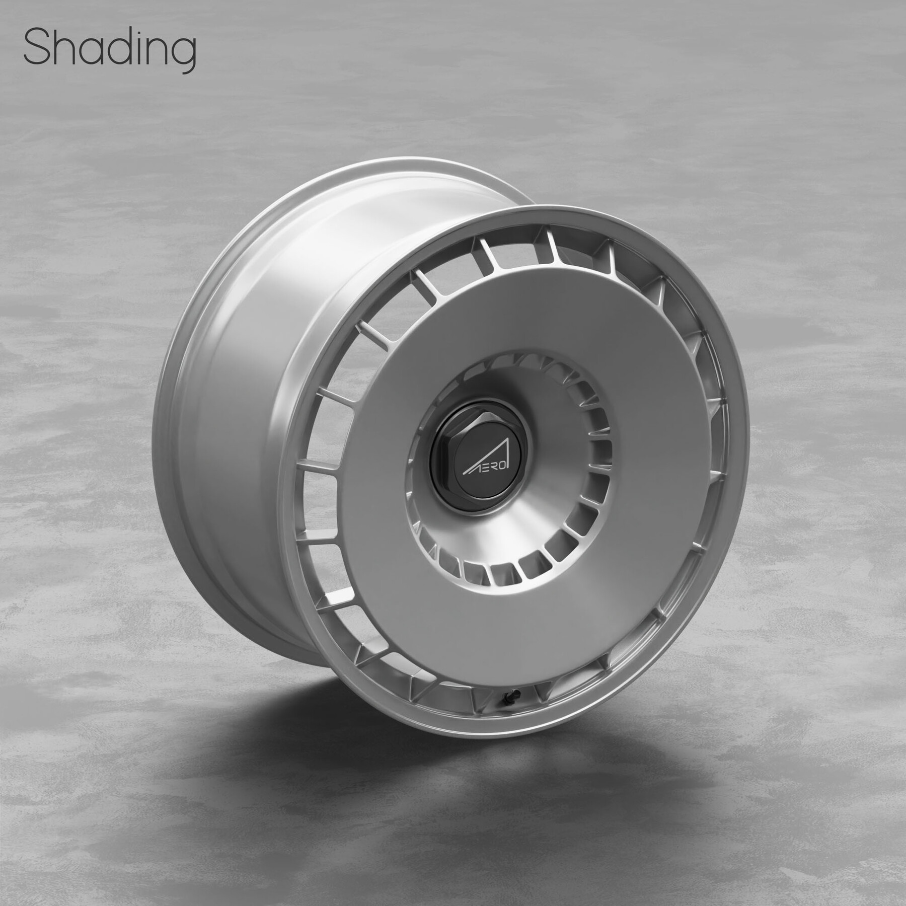ArtStation - AERO Turbofan Rim/Wheel 3D Model | Resources