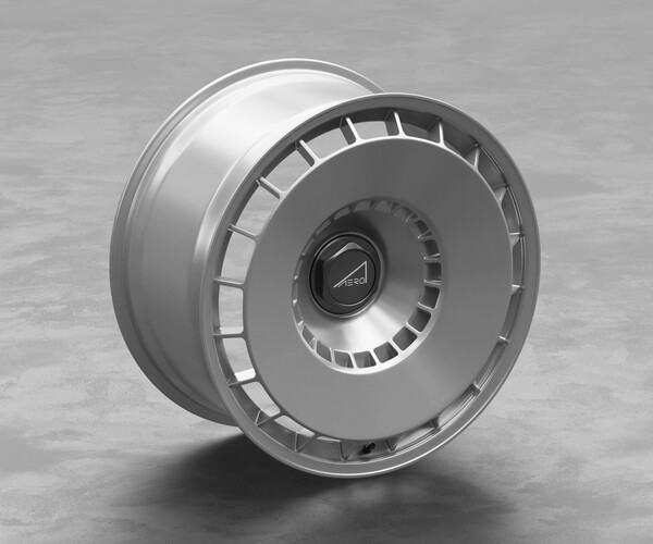 ArtStation - AERO Turbofan Rim/Wheel 3D Model | Resources