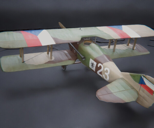 ArtStation - Spad XIII - 3d model | Resources