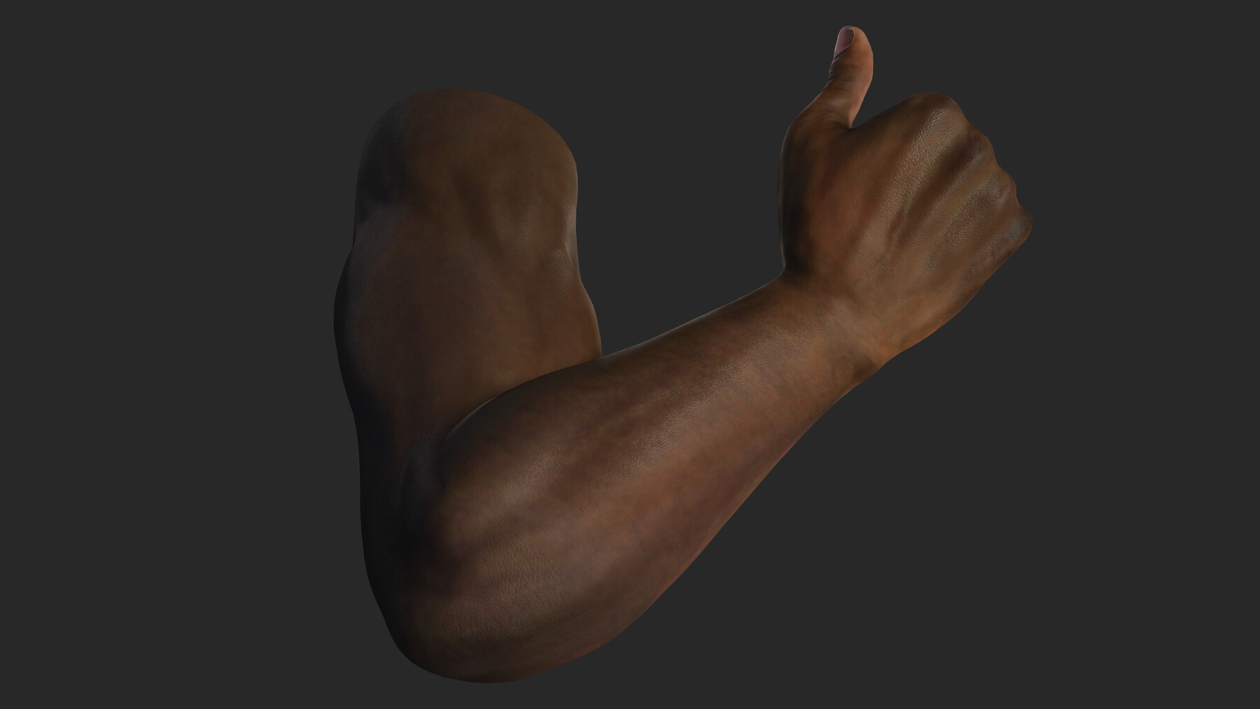 ArtStation - Black Realistic Hands left and right hand with 5 LODs Low ...