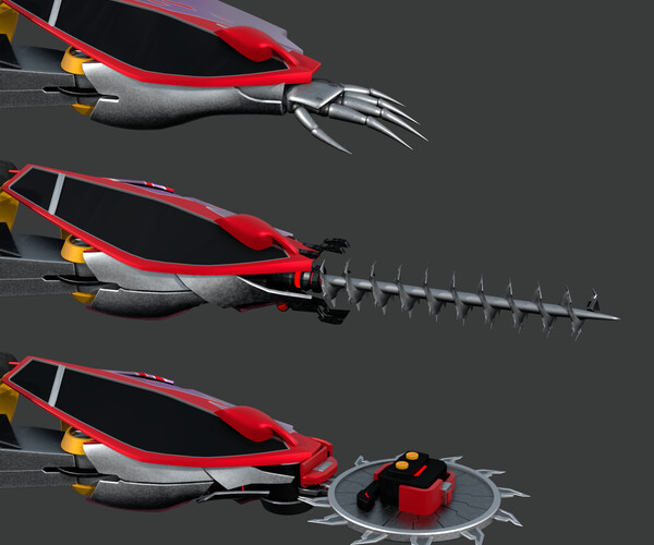 ArtStation - [TRANSFORMERS:PRIME] -Rigged character- KNOCKOUT 3Dmodel ...