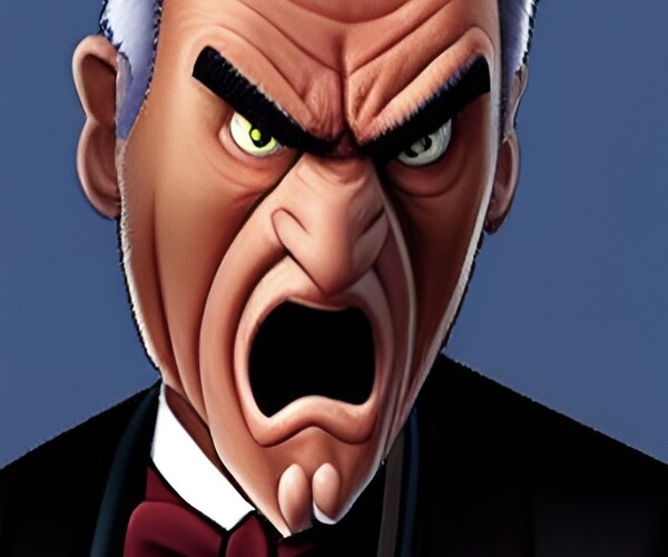 ArtStation - Angry old Man | Artworks