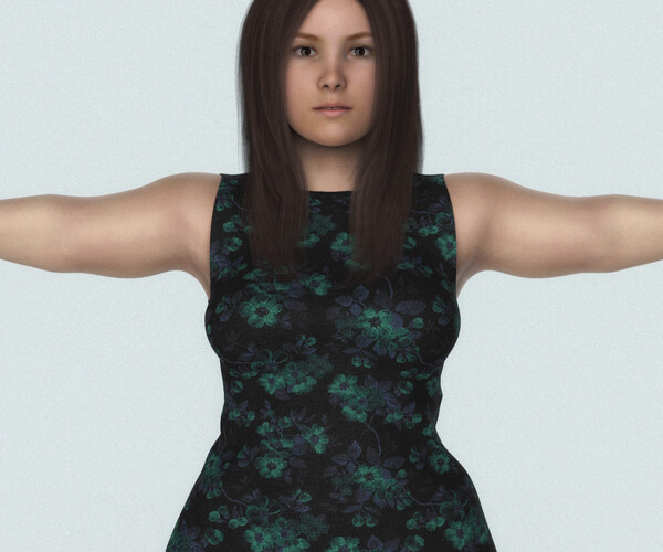 ArtStation - Beautiful Midget Woman | Resources