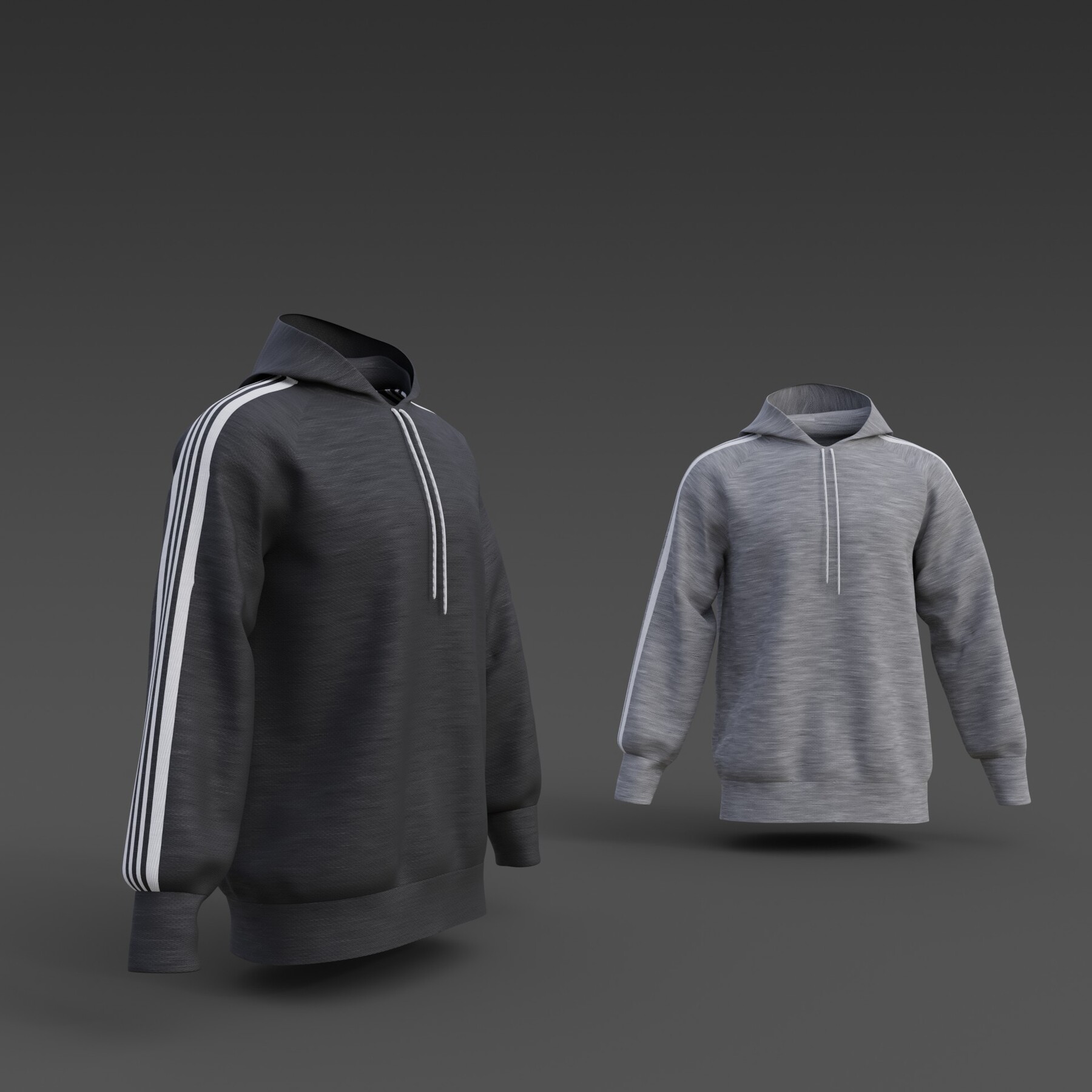 ArtStation - Male Hoodie Sweatshirts 3D Model | Resources
